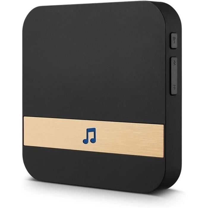 Sonnette Connectée Carillon Sans Fil Sur Secteur Design 150 M Blanc DIO ...