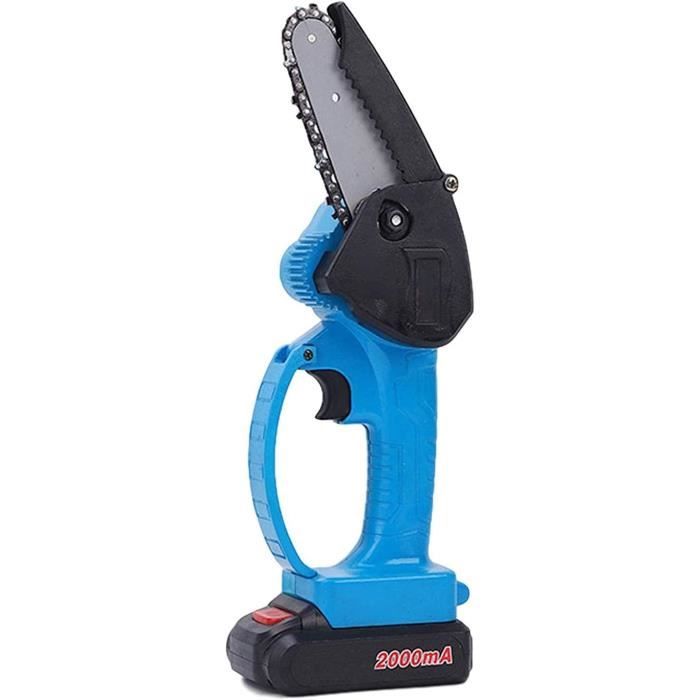 Mini tronçonneuse, tronçonneuse sans Fil avec Batterie Li-ION ...