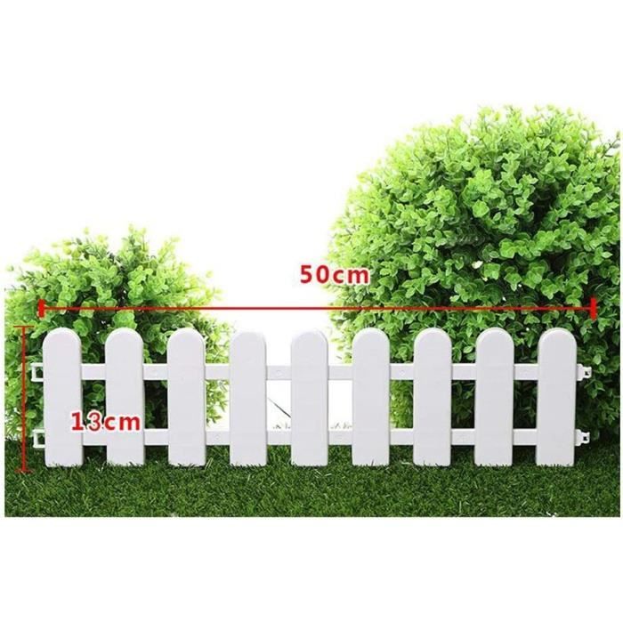 Clôture de jardin en PVC imperméable Décoration extérieure Bordure de ...