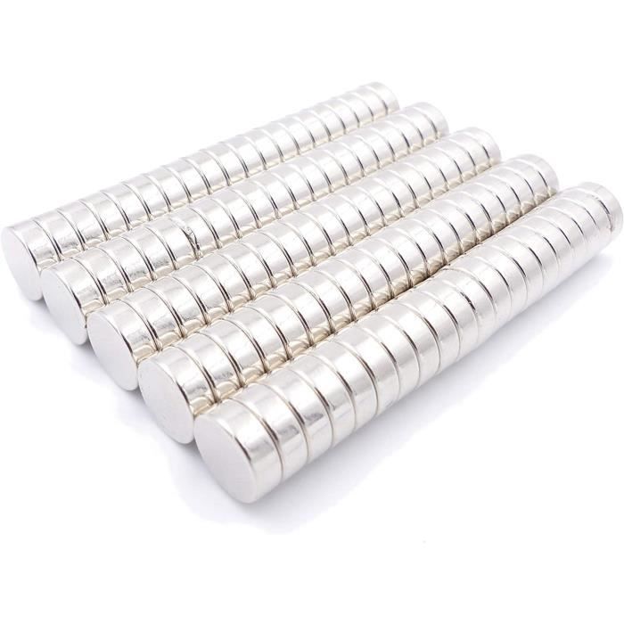 45 Mini Aimants Disques 9x3mm | N52 Niveau Le Plus Forte - Aimants en ...