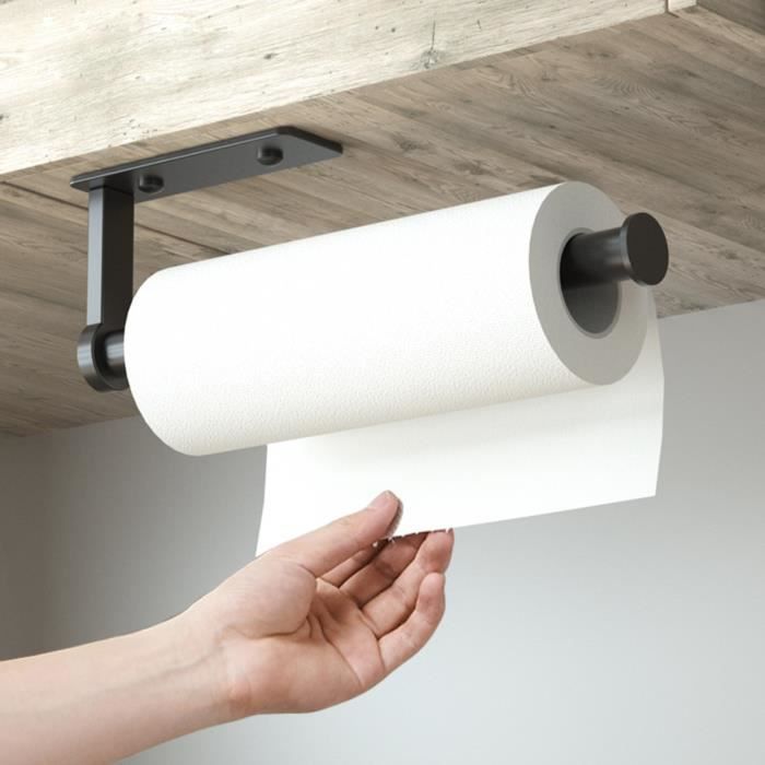 Support Essuie Tout - Auto-Adhésif - Aluminium - Installation sans ...