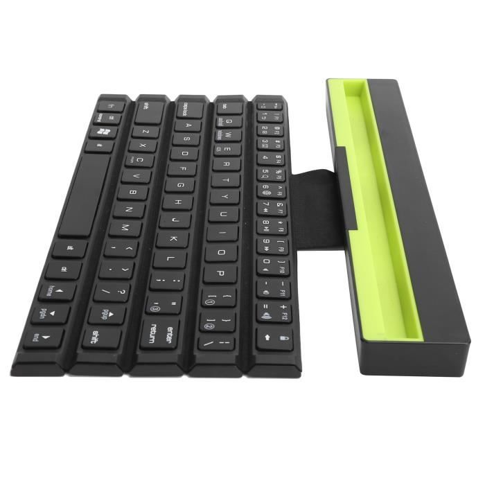 Cikonielf Clavier pliable Clavier pliant sans fil Bluetooth Portable ...
