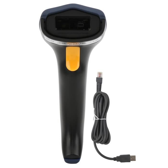 Scanner de codes à barres Barcode Scanner Reader Handheld USB Wired 1D ...