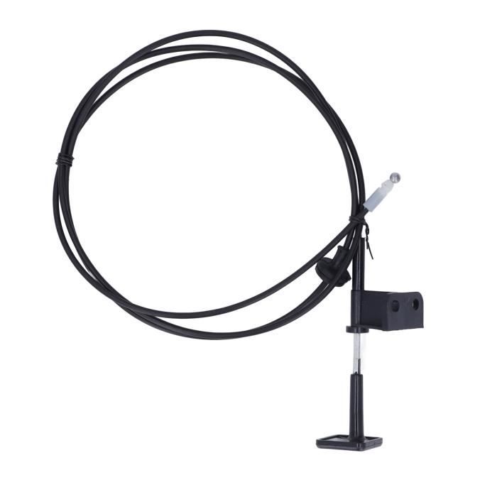 YUA câble de déverrouillage du capot Câble de dégagement de capot de ...