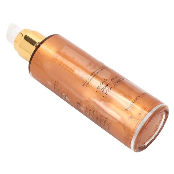 Drfeify Surligneur pour le corps Huile Scintillante pour le Corps et le Visage, Illuminateur ...