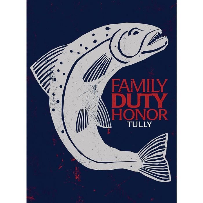 Poster Affiche Game Of Thrones House Tully 7 Kingdom(61x83cmB ...