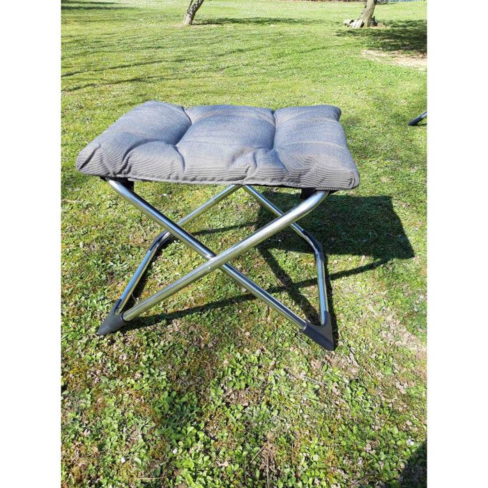 Repose-pieds Chico aluminium – Gris - Cdiscount Maison