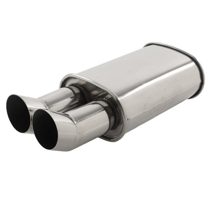 Hililand Silencieux d'échappement de voiture Silencieux d'échappement à ...