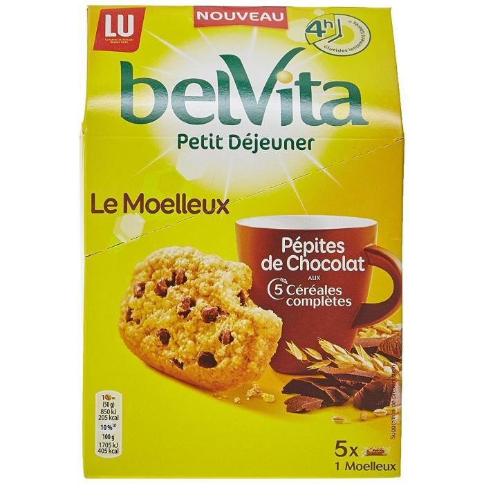 LU Belvita Moelleux Choco 250 g - Cdiscount Au quotidien