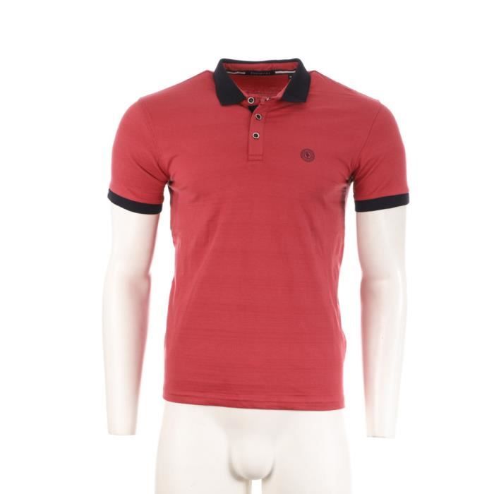 Polo Rouge Homme Sun Valley Bassfire Pink - Cdiscount Prêt-à-Porter