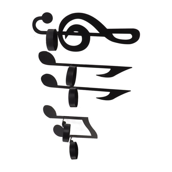 Applique murale - MXZZAND - Note de musique - Fer - Décoration murale ...