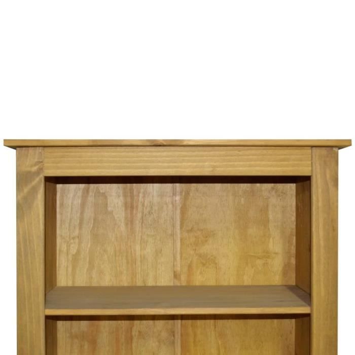 LVL - MEUBLE ETAGERE - Bibliothèque 5 niveaux Gamme Corona Pin mexicain ...