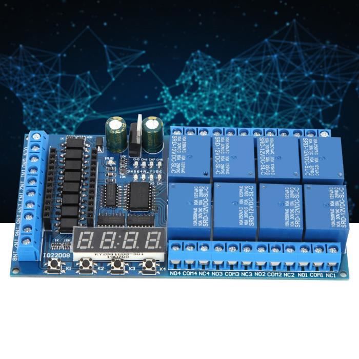 Zerone Module De Protection De Relais Carte De Commutation De Minuterie De Retard De Module De