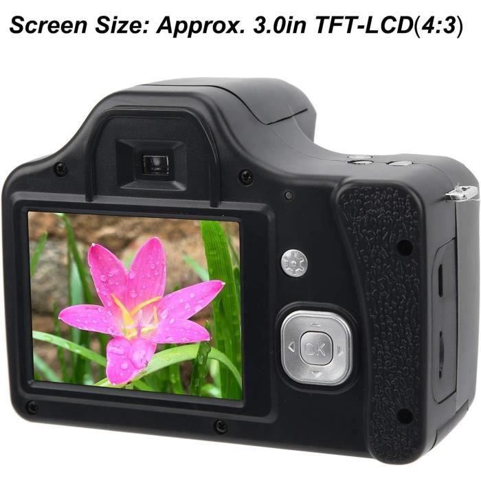 Appareil Photo Numérique Vidéo Lcd 3.0 Dans L'Écran Lcd Zoom 18X ...