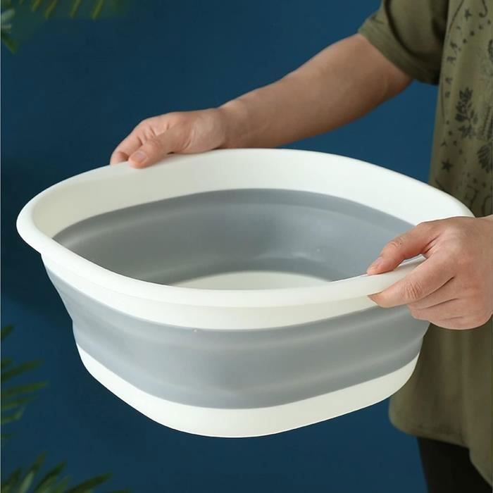 Bassine Retractable,Bassine Pliable Camping,Bac À Vaisselle Pliable ...