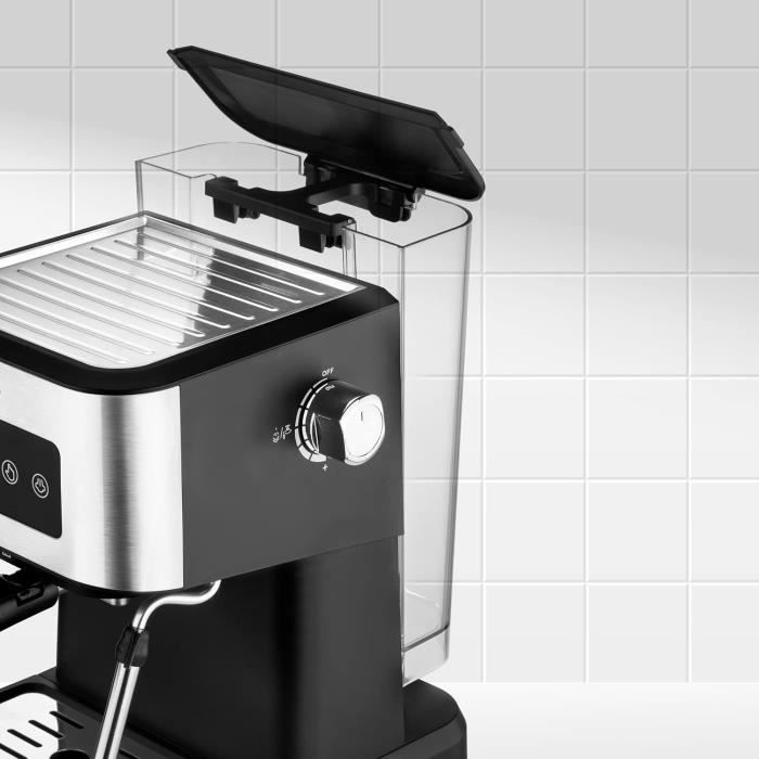 Monza Machine À Café Expresso Et Cappuccino 20 Bars, Écran Tactile ...