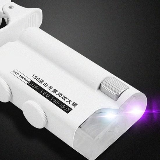 Microscope de poche pour adultes et enfants Microscope portable 100 x ...