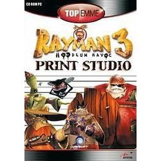 RAYMAN 3 ; PRINT STUDIO - Cdiscount Jeux vidéo