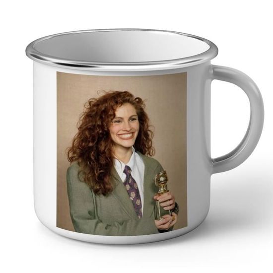 Mug en Métal Emaillé Julia Roberts Award Pretty Woman Actrice Star ...