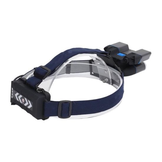 HURRISE Lampe frontale d'extérieur Phare Longue Portée Rechargeable ...