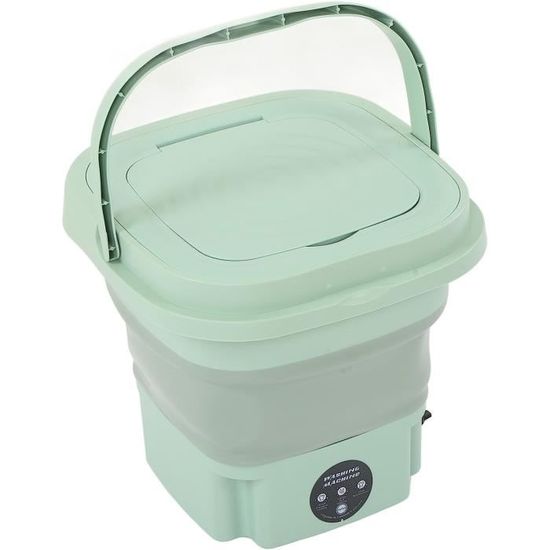 Mini Petite Laveuse Portable Pliable À Faible Bruit De Grande Capacité ...