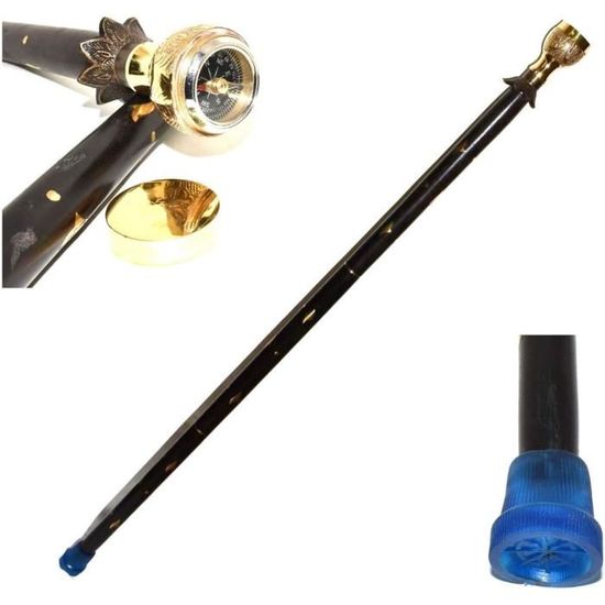 Eve Store Nauticals Canne De Marche En Laiton Avec Poignée En Forme De ...