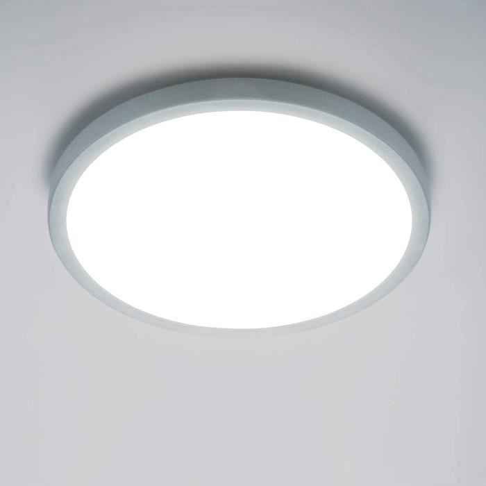 Plafonnier LED 18W UFO Panel Rond Lampes de Plafond Moderne Ultra-mince ...