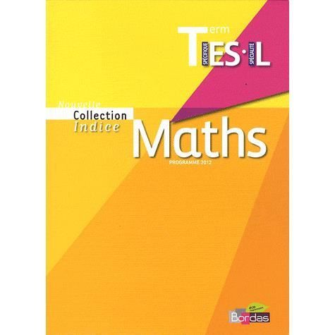 Maths Tle ES spécifique L spécialité - Cdiscount Librairie