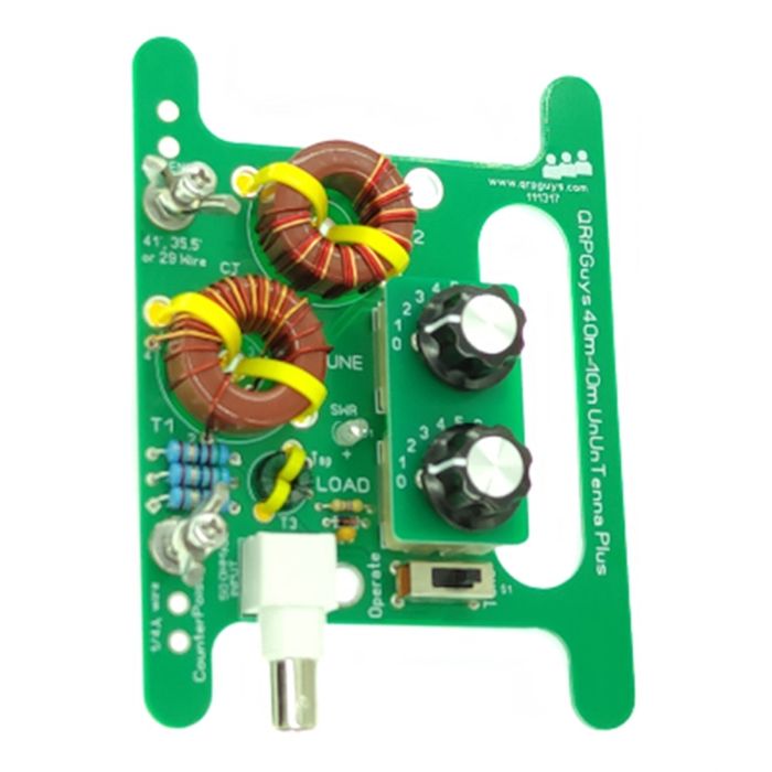 QRPGuys 40M-10M UnUnTenna plus Antenne à Fil Long Accordable (Kit de ...