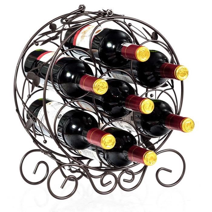 Porte Bouteille Vin Fer Forge