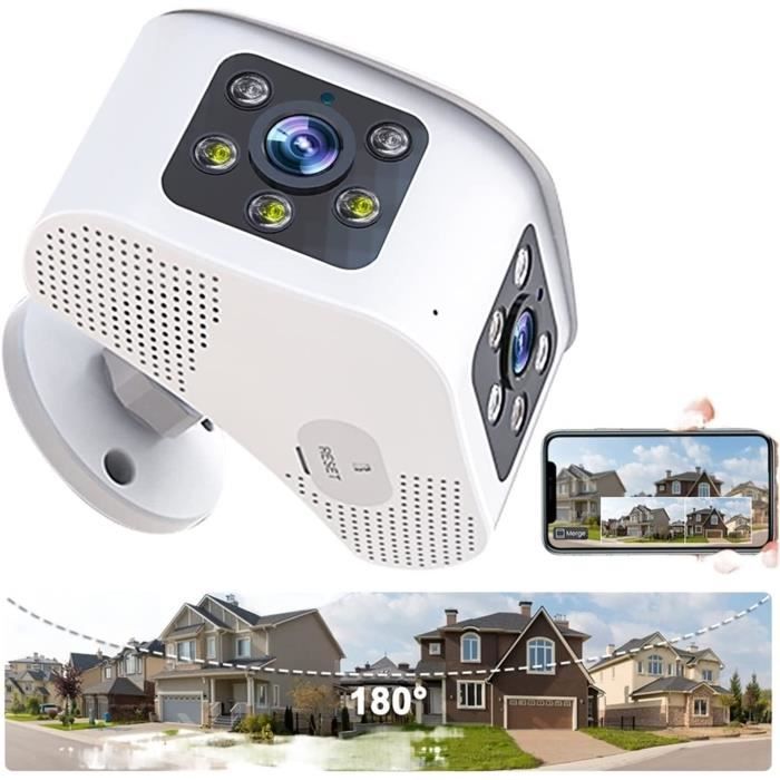 Caméra De Sécurité Caméra Wifi Binoculaire 4K 5Mp 6Mp Fixe Hd Cctv ...