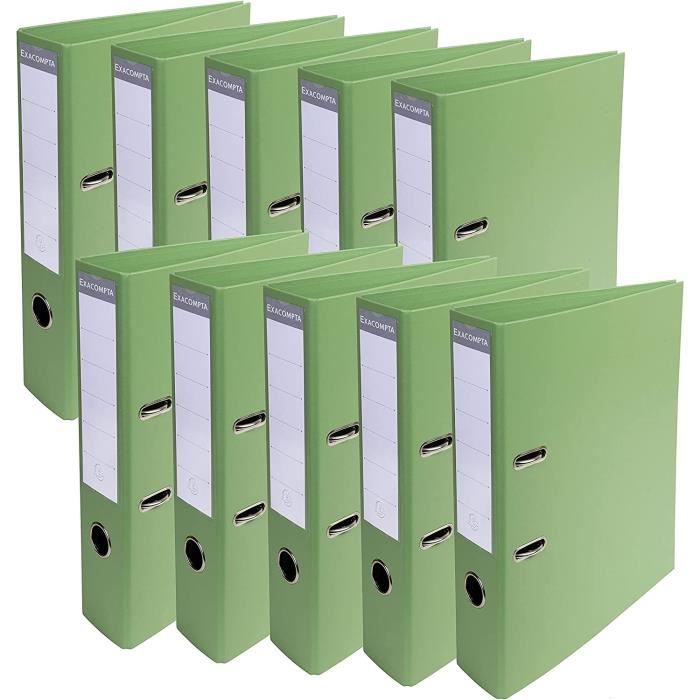 Carton de 10 Classeurs à levier A4,Dos de 70mm,Mécanique 75mm,32x29x7cm ...