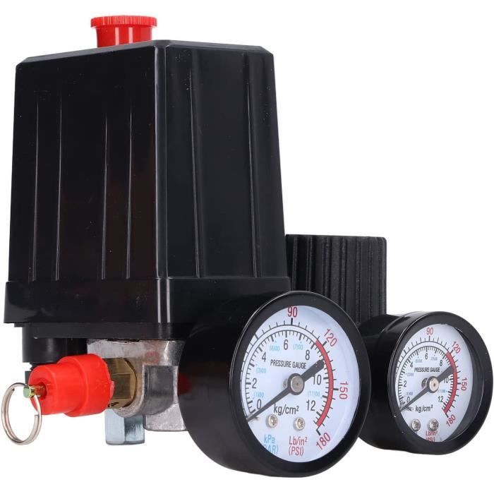 Pressostat, soupape de commande de compresseur d'air 4 trous 20A 220V ...