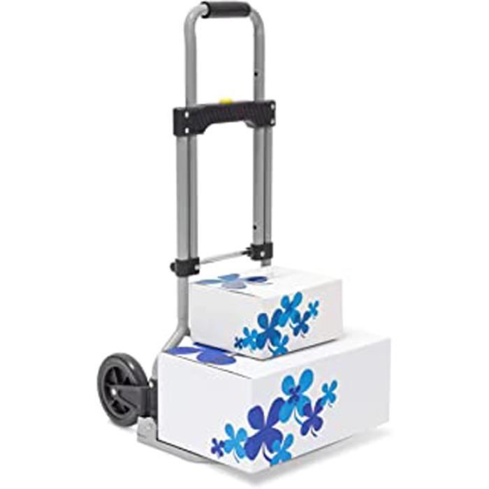 10020046 Diable Pliable Tranport Chariot À Roulettes Jusqu'À 60Kg Hxlxp ...