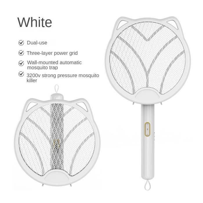 Nouvelle tapette électrique anti-moustiques, pliable et rotative ...