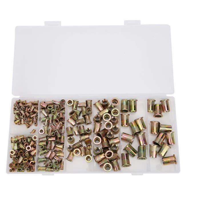 Cikonielf Écrou à rivet Écrou fileté, jeu d'écrous à rivets disponibles ...