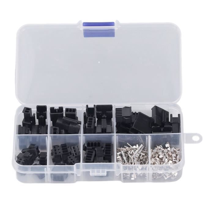 Cikonielf Fiche de câble de borne 200Pcs SM 2.54mm Terminal Cable Plug ... Cikonielf Fiche de câble de borne 200Pcs SM 2.54mm Terminal Cable Plug ...