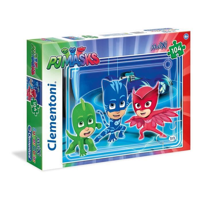 PJ Masks 23989 Maxi Puzzle 104 Pièces - Cdiscount Jeux - Jouets