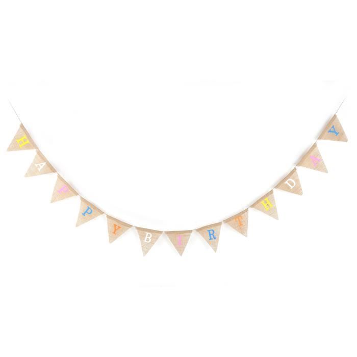 Drapeau suspendu Bruant Fanion Drapeau Triangulaire de Fanion en Tissu ...