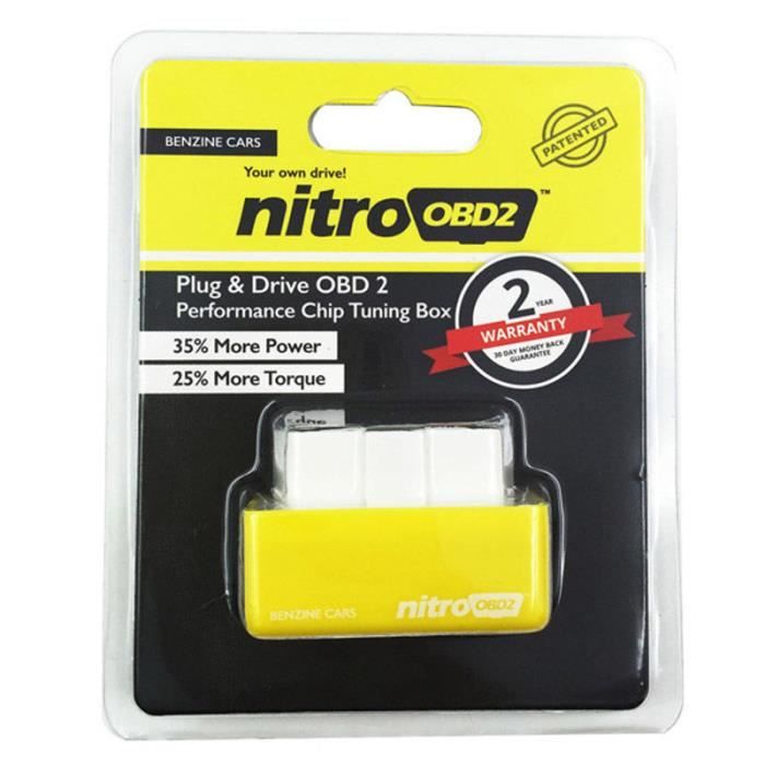 Conduisez Nitro OBD2 Chip Performance Tuning Box pour voitures diesel ...