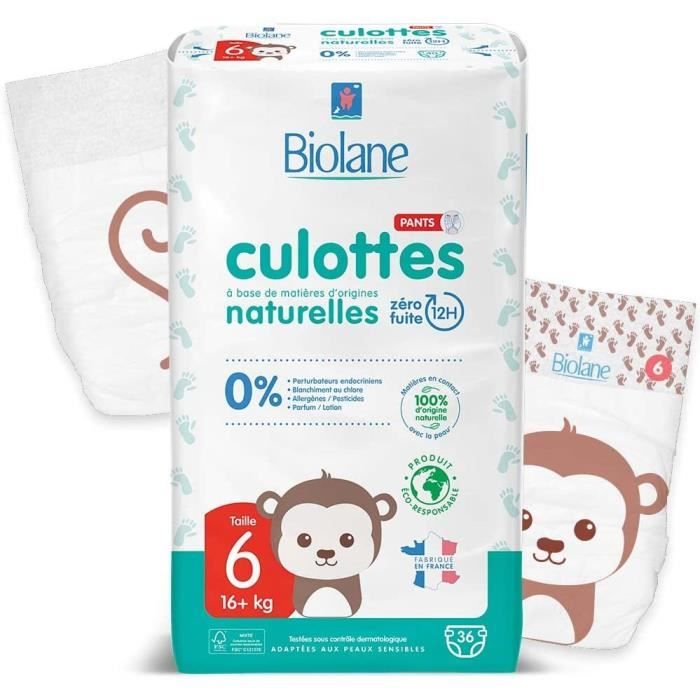 Couche Jetable Bebe - Limics24 - Taille 6 - 0 Fuite Pendant 12h - 12 ...