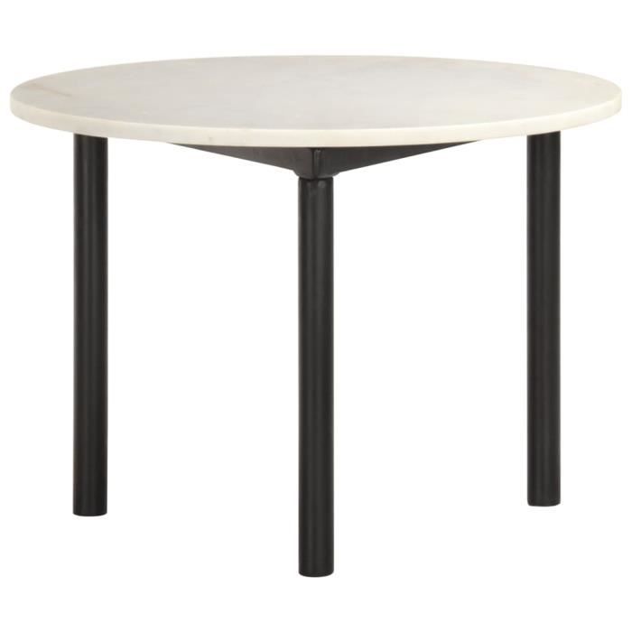 ABB Tables basses 2 pcs Noir et blanc - Qqmora - MUK99422 - Cdiscount ...