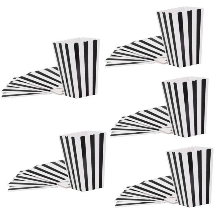 Boîtes De 120 Pièces Boîtes De Pop-Corn Pour Boîtes De Bonbons Porte ...
