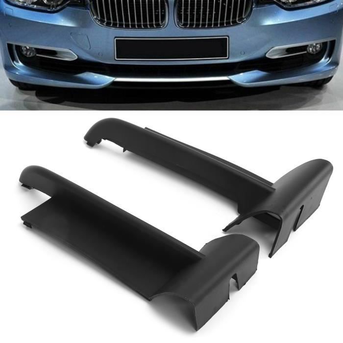 2pcs Grille de pare-chocs avant gauche droite ABS noir 51117056093 ...