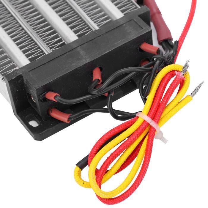 Réchauffeur d'air en céramique PTC - TBEST - 220V 2000W - Blanc - Horizontal - Avec soufflerie ...