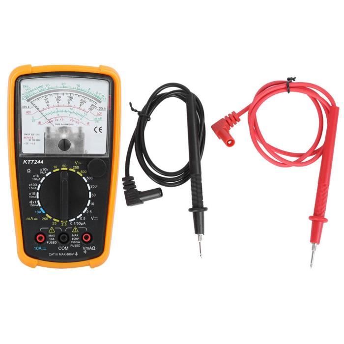 Tbest Multimeter, Anti-Fall KT7244 Multimeter, Fuses Charging System ...
