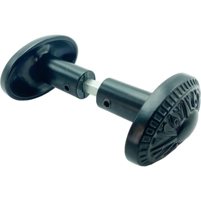 Bouton Double Orne, 1 Portée, Fixation Polybloc, Carré Acier Zingué ...