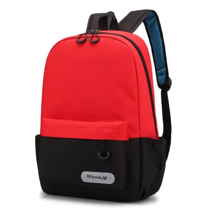 Grand cartable étudiant, 27*10*34cm, Rouge - Cdiscount Bagagerie ...