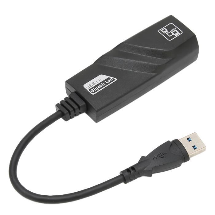 YOSOO Adaptateur Ethernet Gigabit USB 3.0 vers RJ45 Adaptateur Ethernet ...