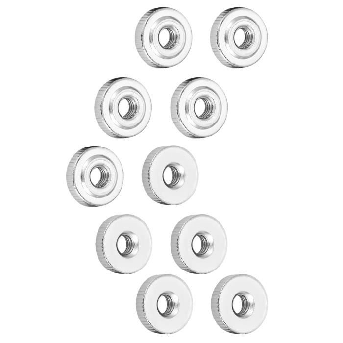 Zerone écrou moleté 10 pièces GB807 M4 M5 M6 M8 M10 écrou de poignée ...